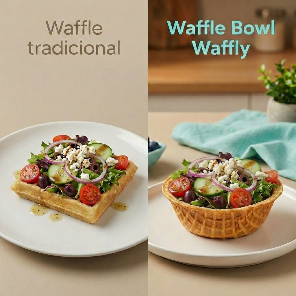 WAFFLY waffles en forma de bowl – Waffly